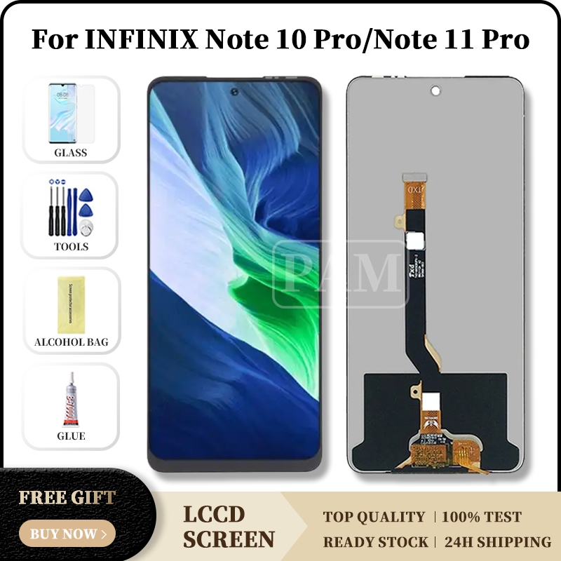 For Infinix Note 10 Pro X695 Note 11 Pro X697 LCD Display Screen For ...