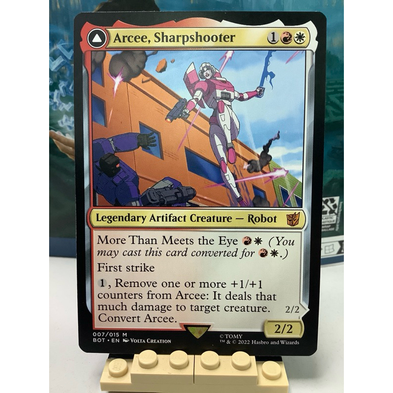 MTG - Arcee, Sharpshooter (Universes Beyond: Transformers) | Shopee ...
