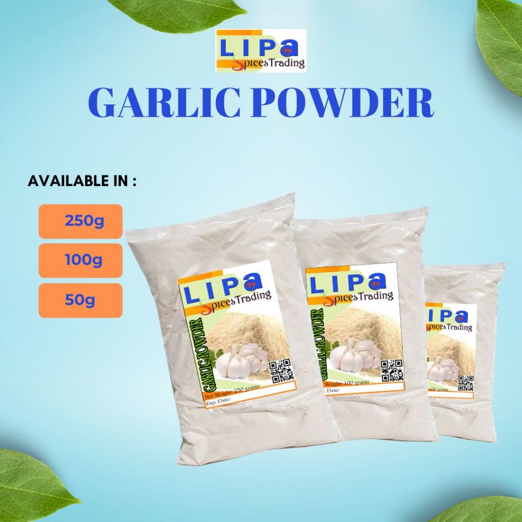 Lipa Spices Trading Garlic Powder 250 Grams | 100 Grams | 50 Grams ...