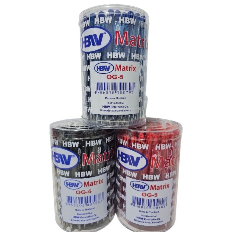 HBW Matrix Retractable Ballpen 50 Pieces | Shopee Philippines