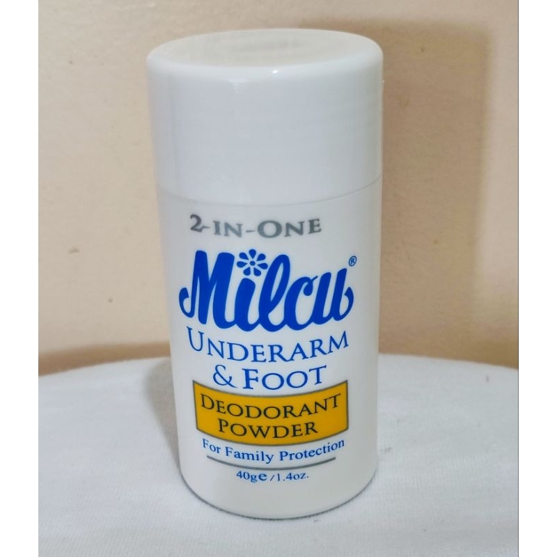 Milcu 2-in1Deodorant Powder 40g. | Shopee Philippines