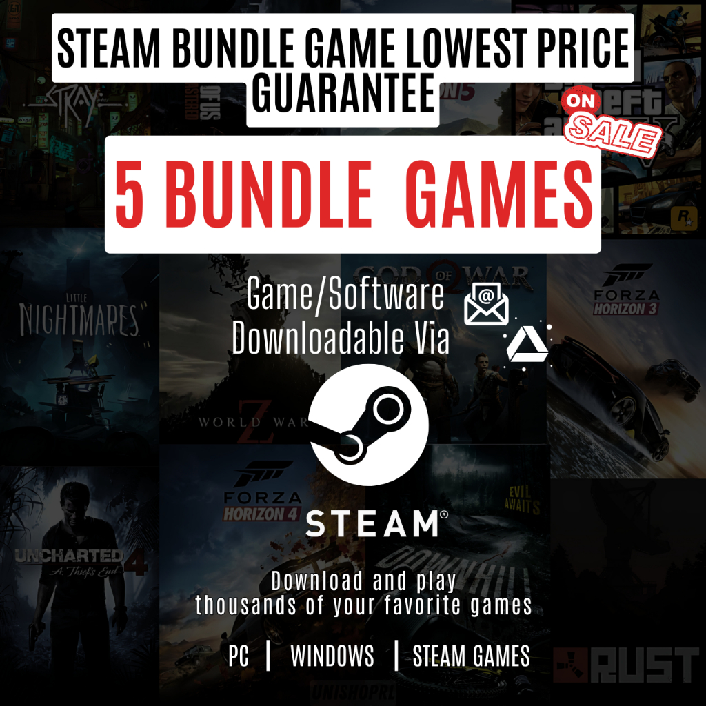 PC Games | 5 Games of your choice | PC & Consoles Game | Shopee Philippines