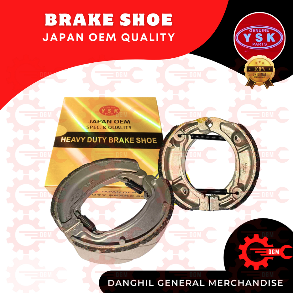 YSK Brake Shoe Motor - Japan Oem Quality (Heavy Duty) | Shopee Philippines