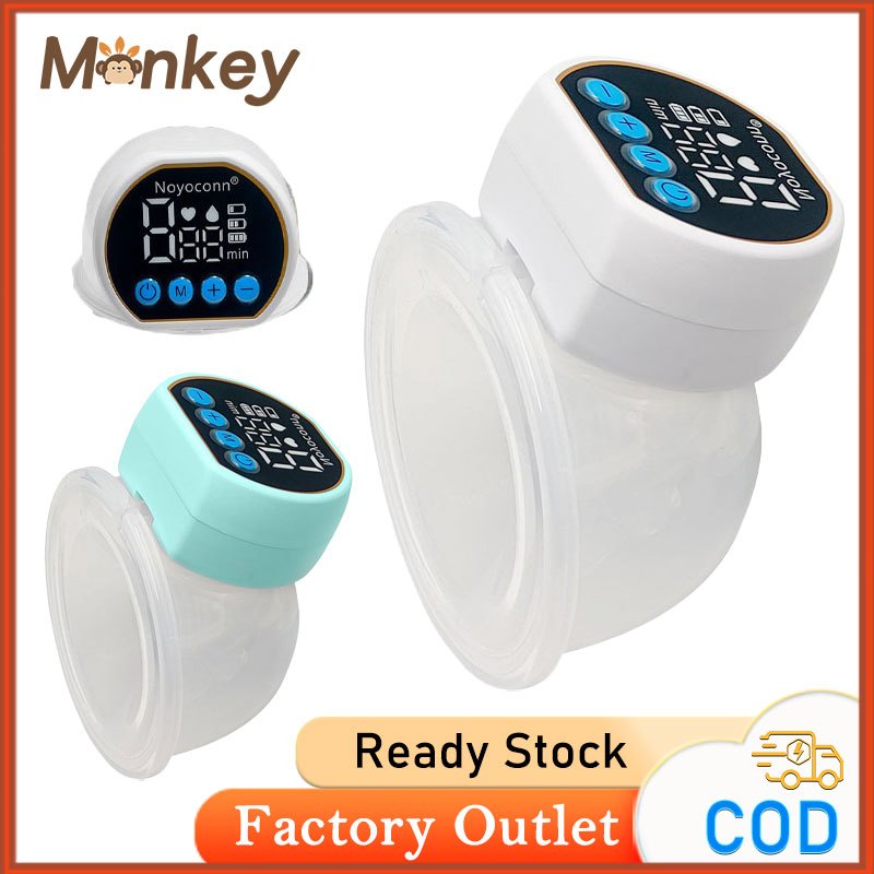 Monkey Wearable Electric Breast Pump Handsfree Wireless Rechargeable ...