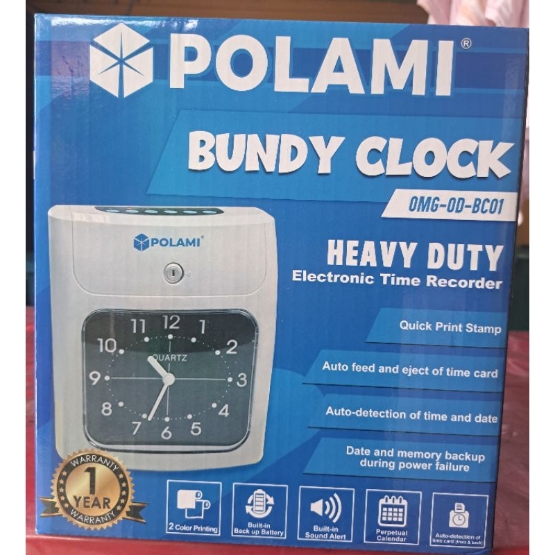POLAMI BUNDY CLOCK OMG-OD-BC01 | Shopee Philippines