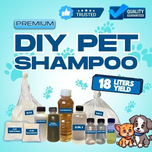 CHEMLIFE DIY PREMIUM PET SHAMPOO KIT (18 Liters Yield) | Shopee Philippines