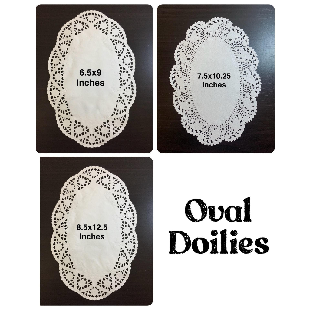 Oval Doilies 50pcs per pack | Shopee Philippines