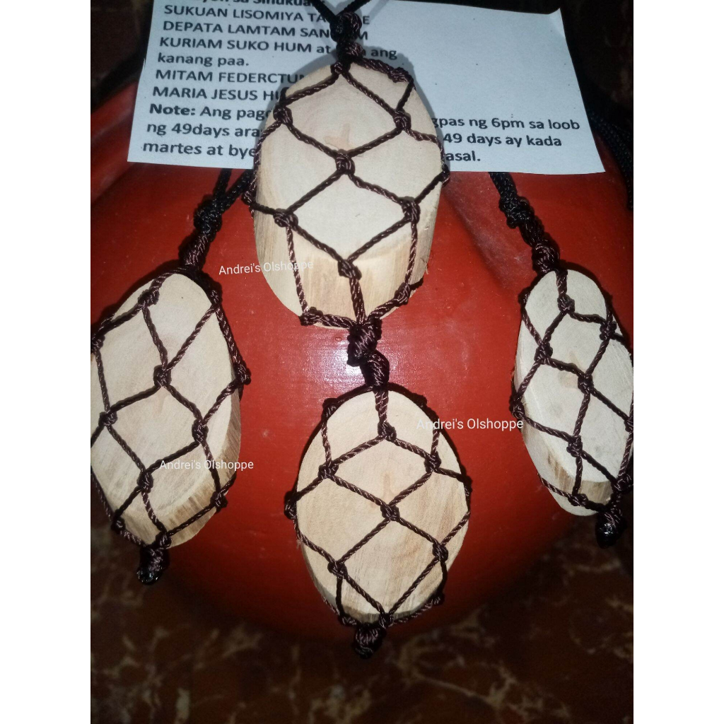 Sinukuan na Kahoy/Sinukuan Necklace (Palapad) | Shopee Philippines