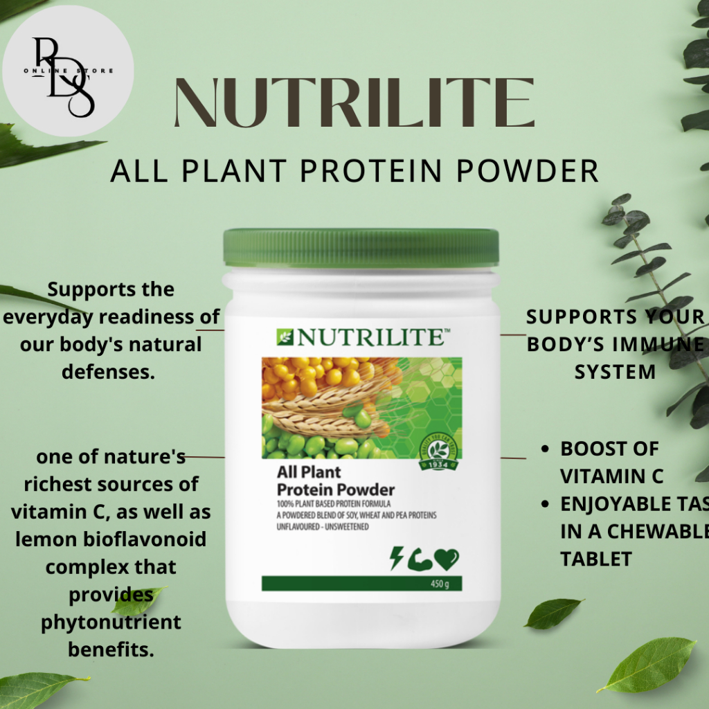 NUTRILITE™ All Plant Protein Powder Canister | Shopee Philippines