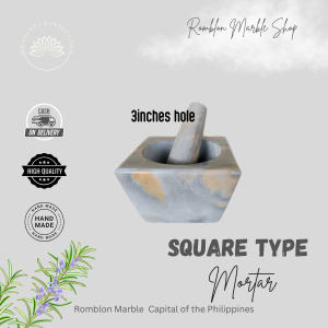 RMS SQUARE TYPE ALMERES ROMBLON MARBLE | Shopee Philippines