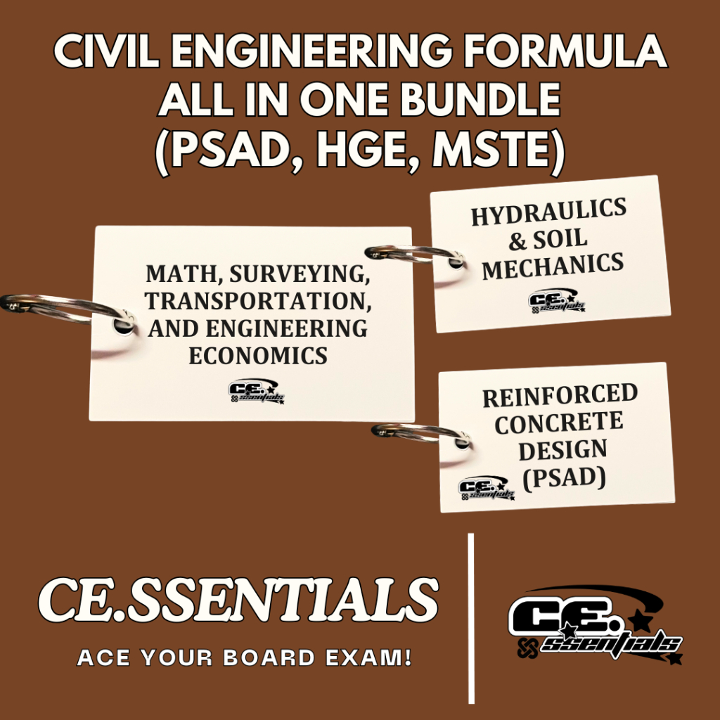 CIVIL ENGINEERING FORMULA NOTES CIVIL ENGINEERING REVIEWERS - ALL IN ...