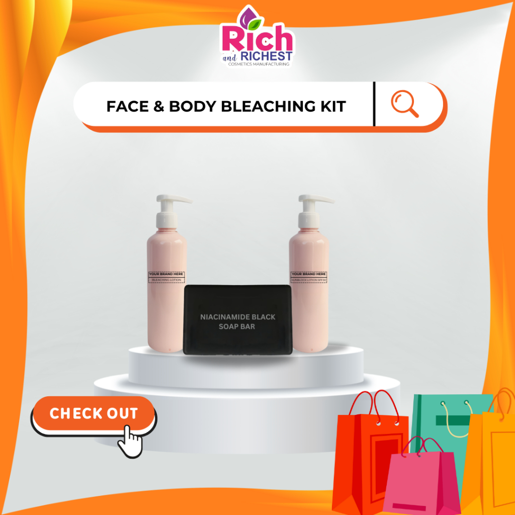 Rich and Richest Face & Body Bleaching Kit | Shopee Philippines