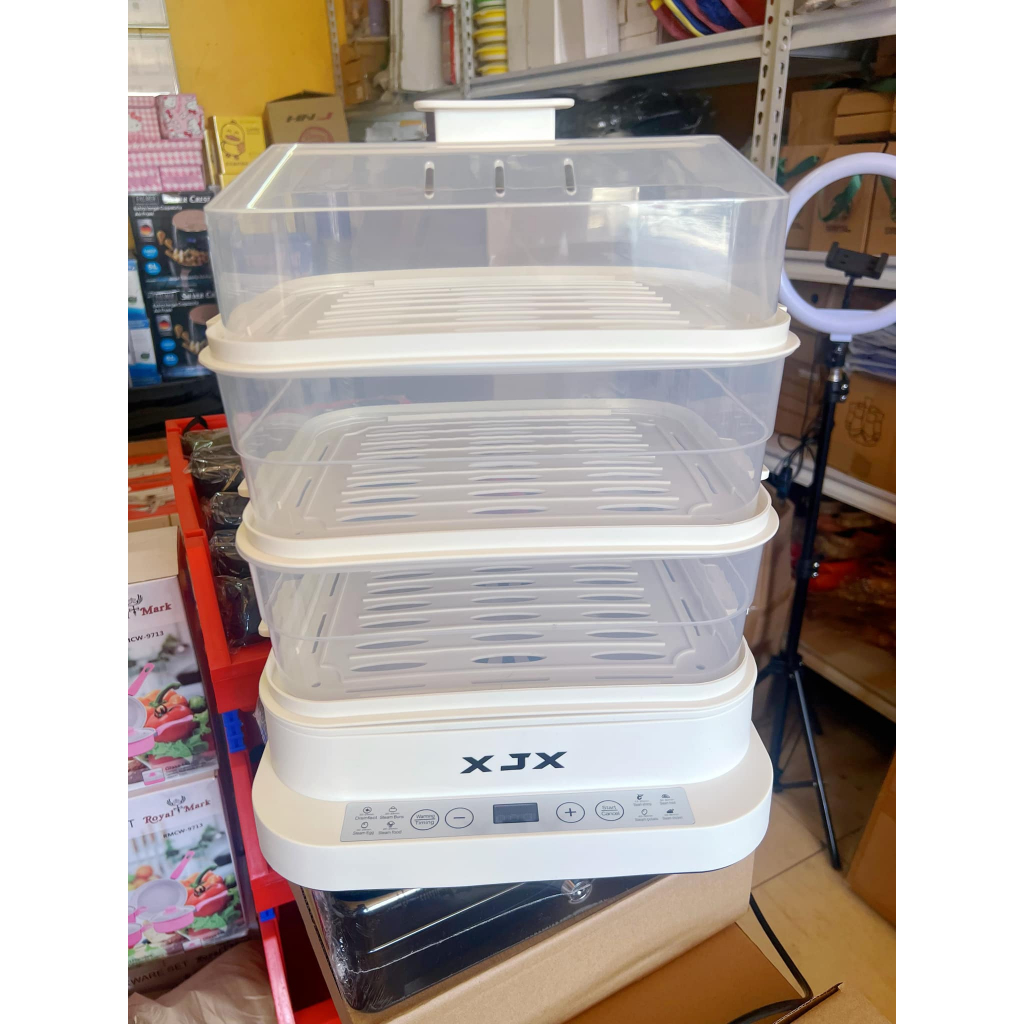 Steamer for business 28L 3-Layer Electric Steamer for siomai and siopao ...