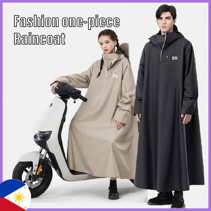 [Local]Rain Coat Poncho Raincoat Thickened and Lengthened Piece ...
