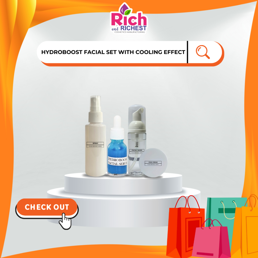 Rich and Richest Hydroboost Facial Set With Cooling Effect | Shopee ...