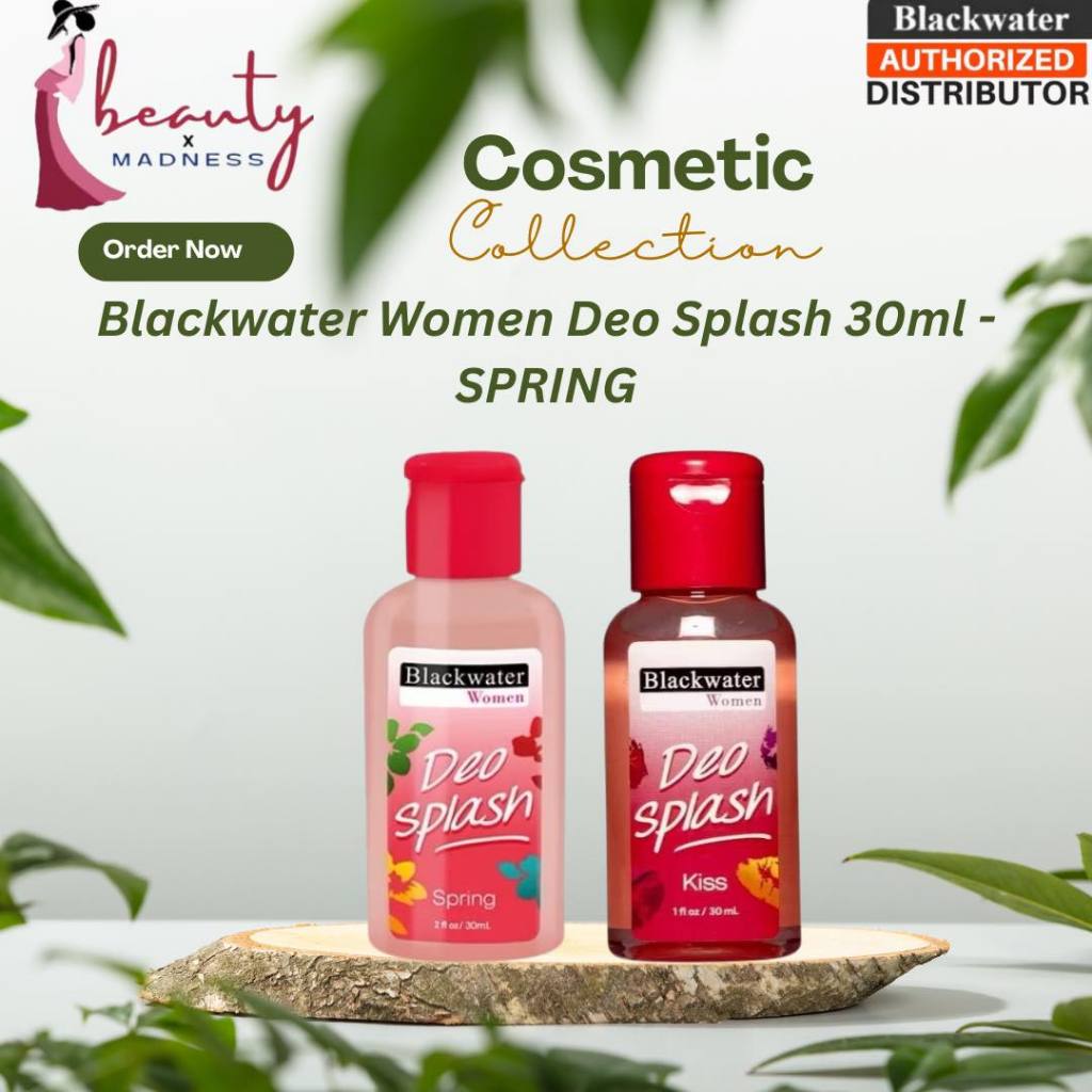 Blackwater Women Deo Splash 30ml - SPRING/KISS | Shopee Philippines