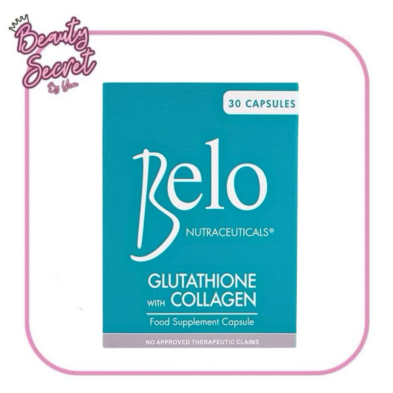 Belo Nutraceuticals Glutathione with Collagen 30 capsules | Shopee ...