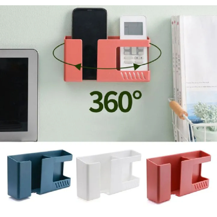 Handy, Wall-Mounted Dual Compartment Remote Control Organizer with ...