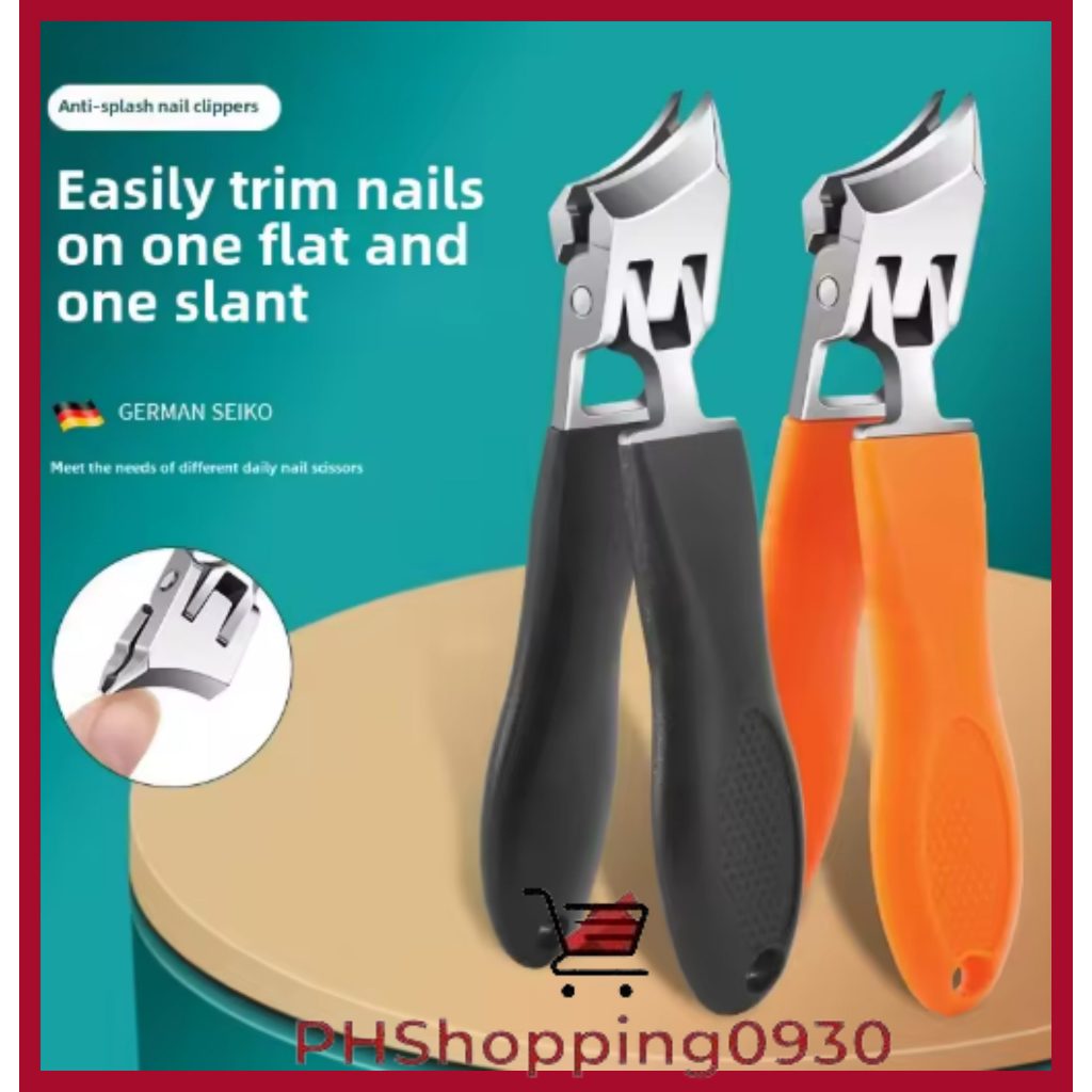 Angled Nail Clipper Angled Blade Ingrown Toenail Clipper Anti-Spatter ...