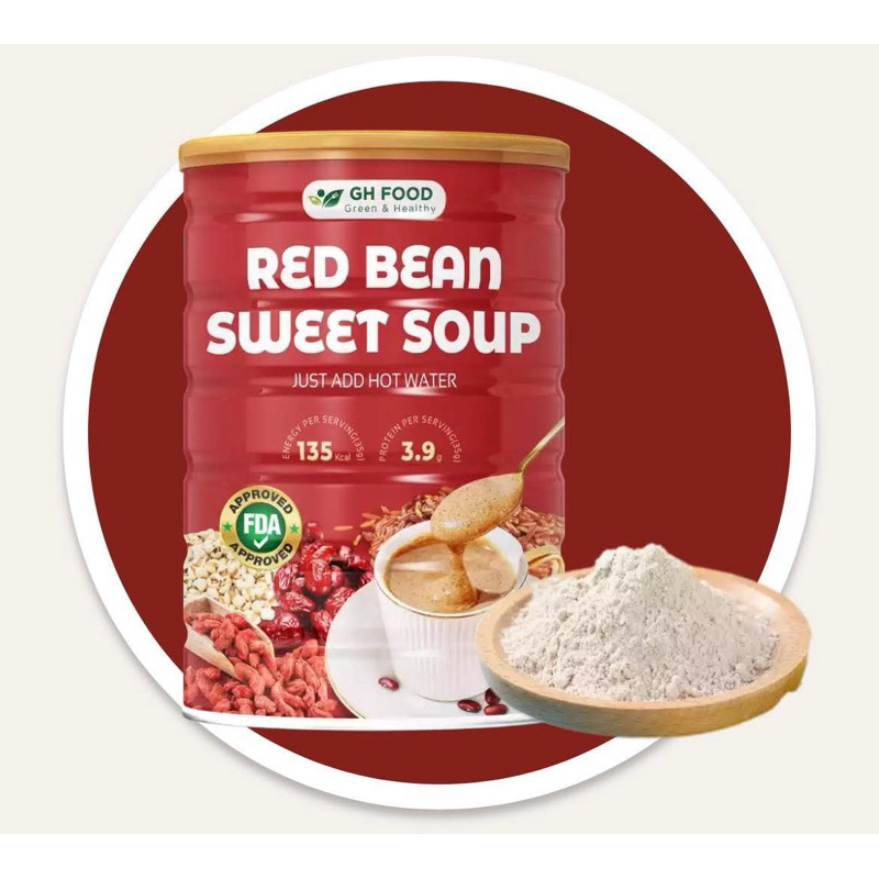 GH FOOD Green & Healthy RED BEAN SWEET SOUP JUST ADD HOT WATER | Shopee ...