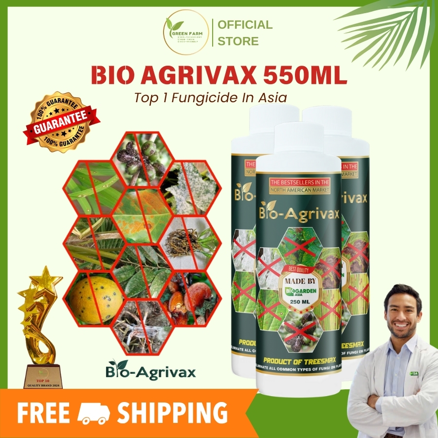 BIO AGRIVAX 550ML- Organic Fungicide Eliminates over 100 types of pests ...