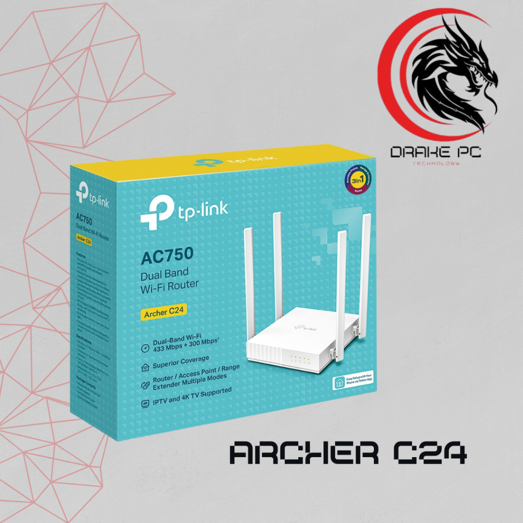 TP-Link Archer C24 AC750 Dual-Band Wi-Fi Router | Shopee Philippines