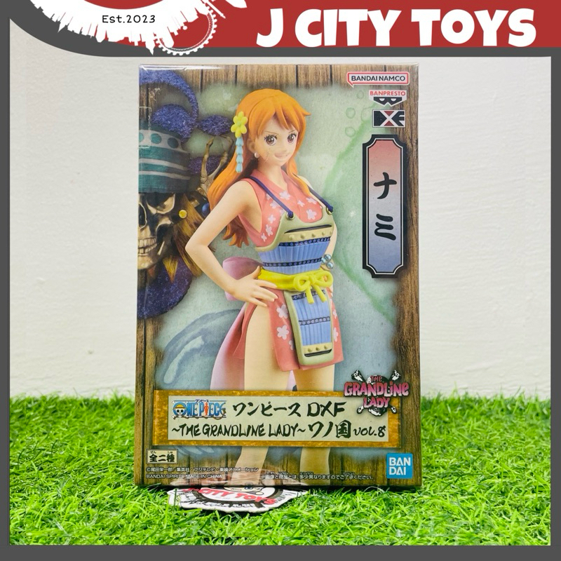 One Piece DXF The Grandline Lady Wano Country Figure - Nami (17.78cm ...
