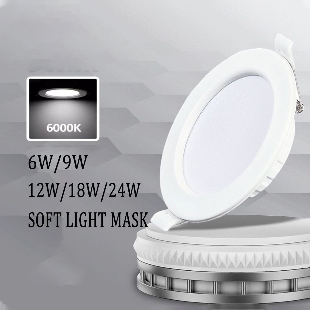 Down light Modern simplicity Black/White flush mount surface ceiling ...