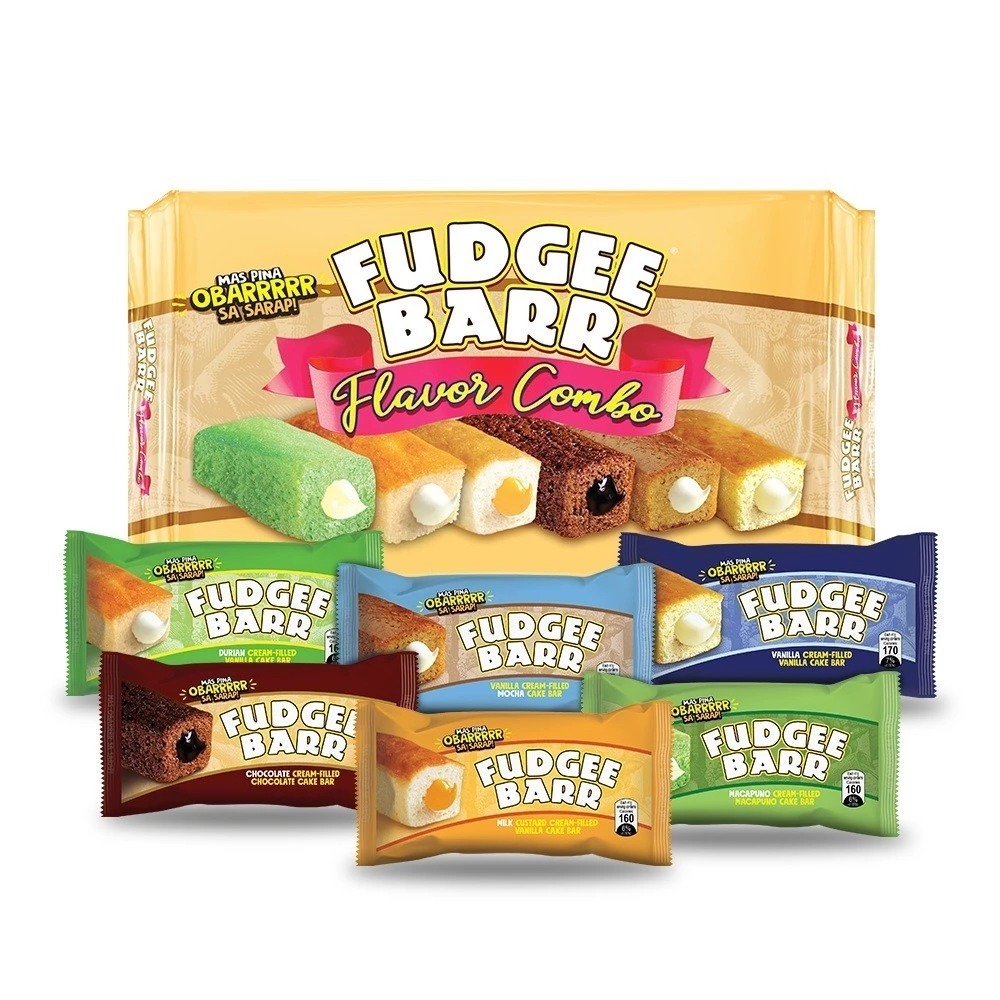 Fudgee Barr Flavor Combo 395g x 10pcs | Shopee Philippines