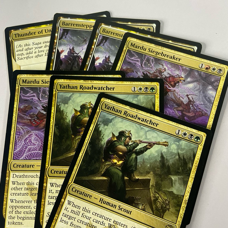 TDM TARKIR DRAGONSTORM YATHAN ROADWATCHER MARDU SIEGEBREAKER ...