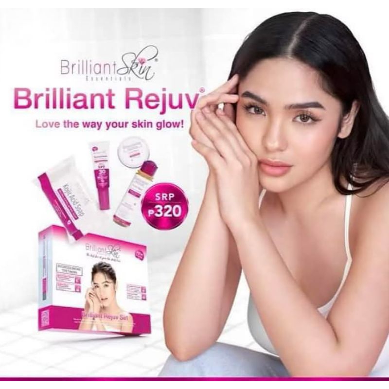 Original Brilliant Skin Rejuvenating Facial Set Skincare | Shopee ...