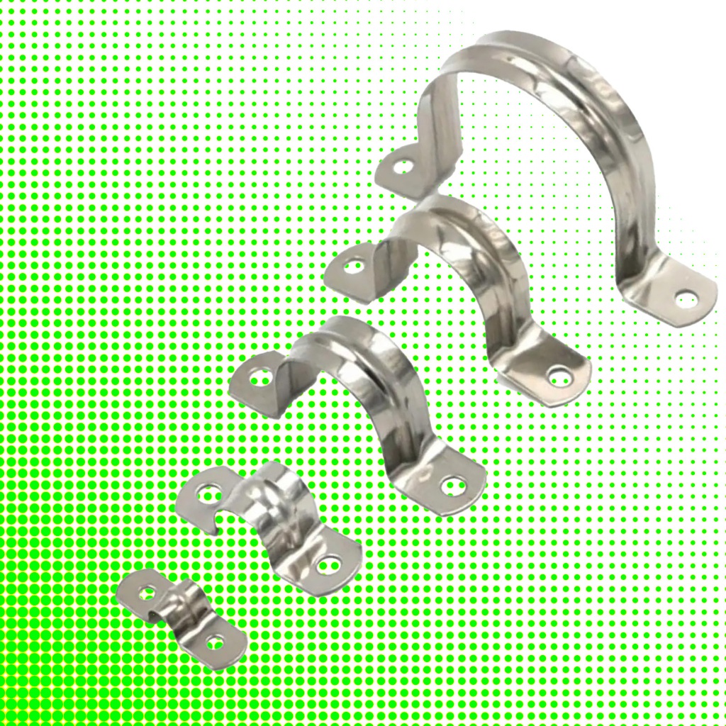Per pc (5~80mm) 304 stainless steel Heavy Duty Metal Conduit CLamps ...