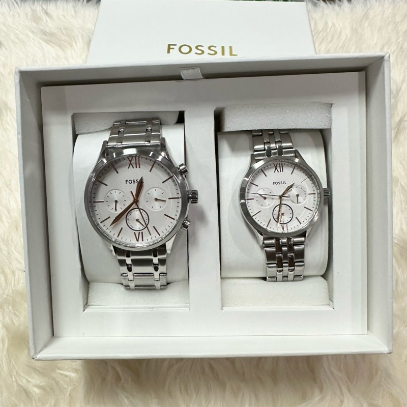 🇨🇦FOSSIL COUPLE WATCH | BQ2468SET | Shopee Philippines