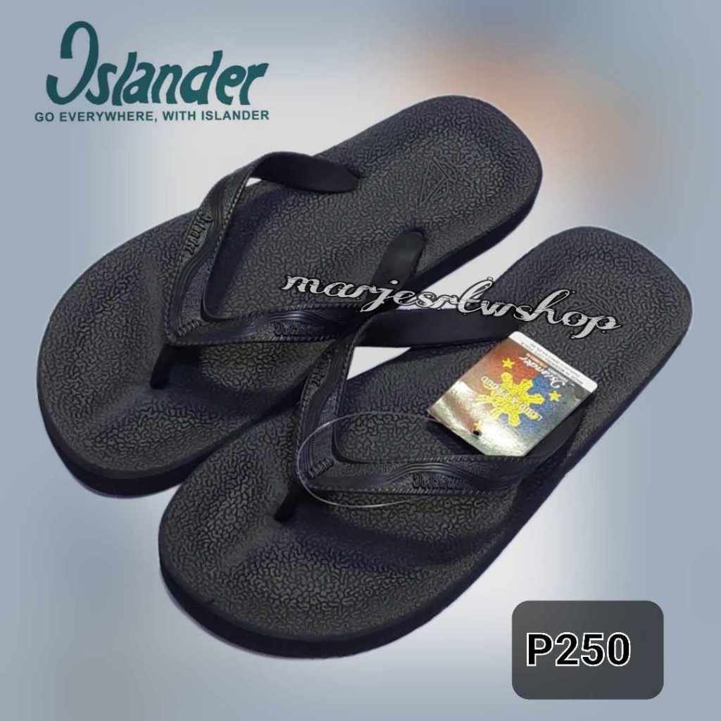 ISLANDER Slippers for Mens NAUTICA ( BLACK ) | Shopee Philippines