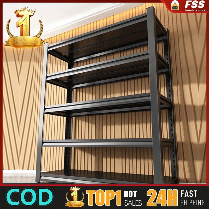 6 Layer Rack ALL Metal Rack 180/200cm organizer rack storage Adjustable ...