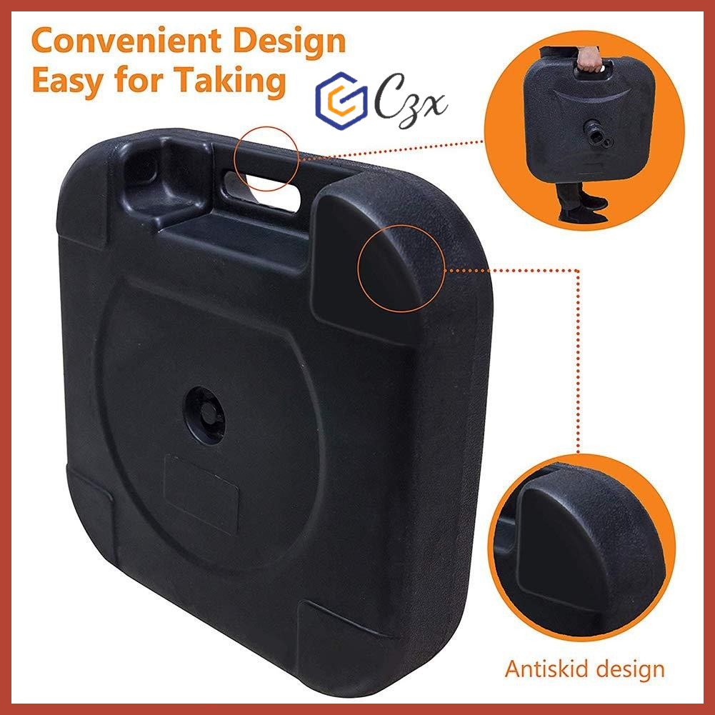 Sunday Outdoor 22L Umbrella Base Water Filled Stand, Patio Outdoor ...