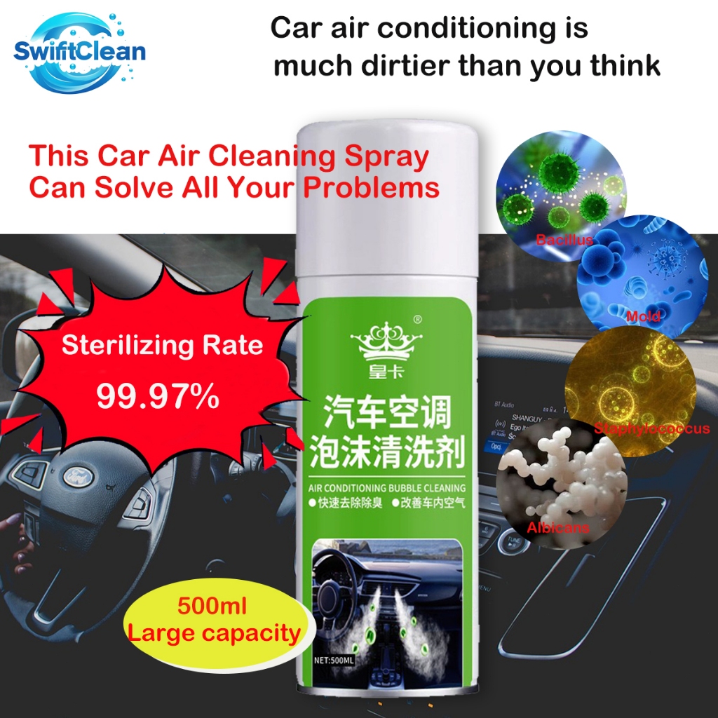 Car Aircon Disinfectant Spray Aesthetic Wallpaper