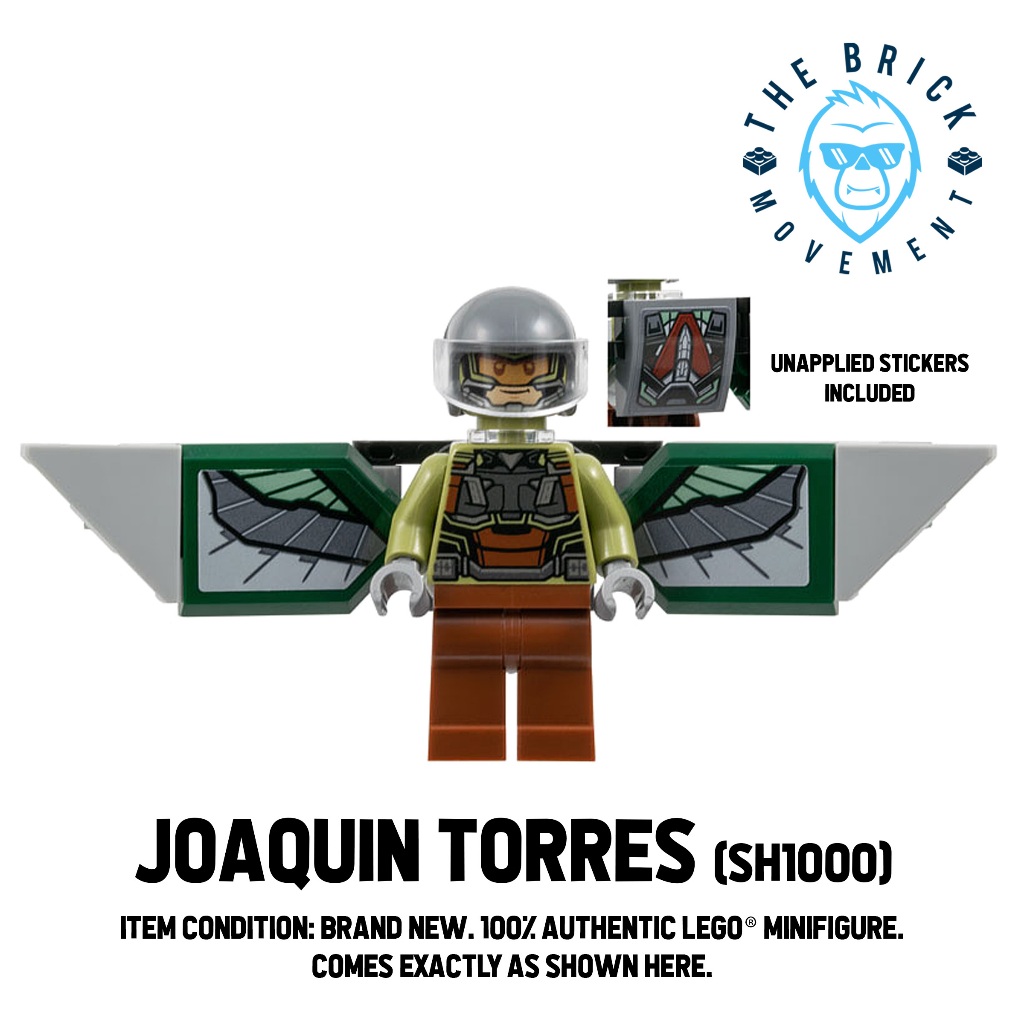 MARVEL Falcon Joaquin Torres Minifigure | Shopee Philippines