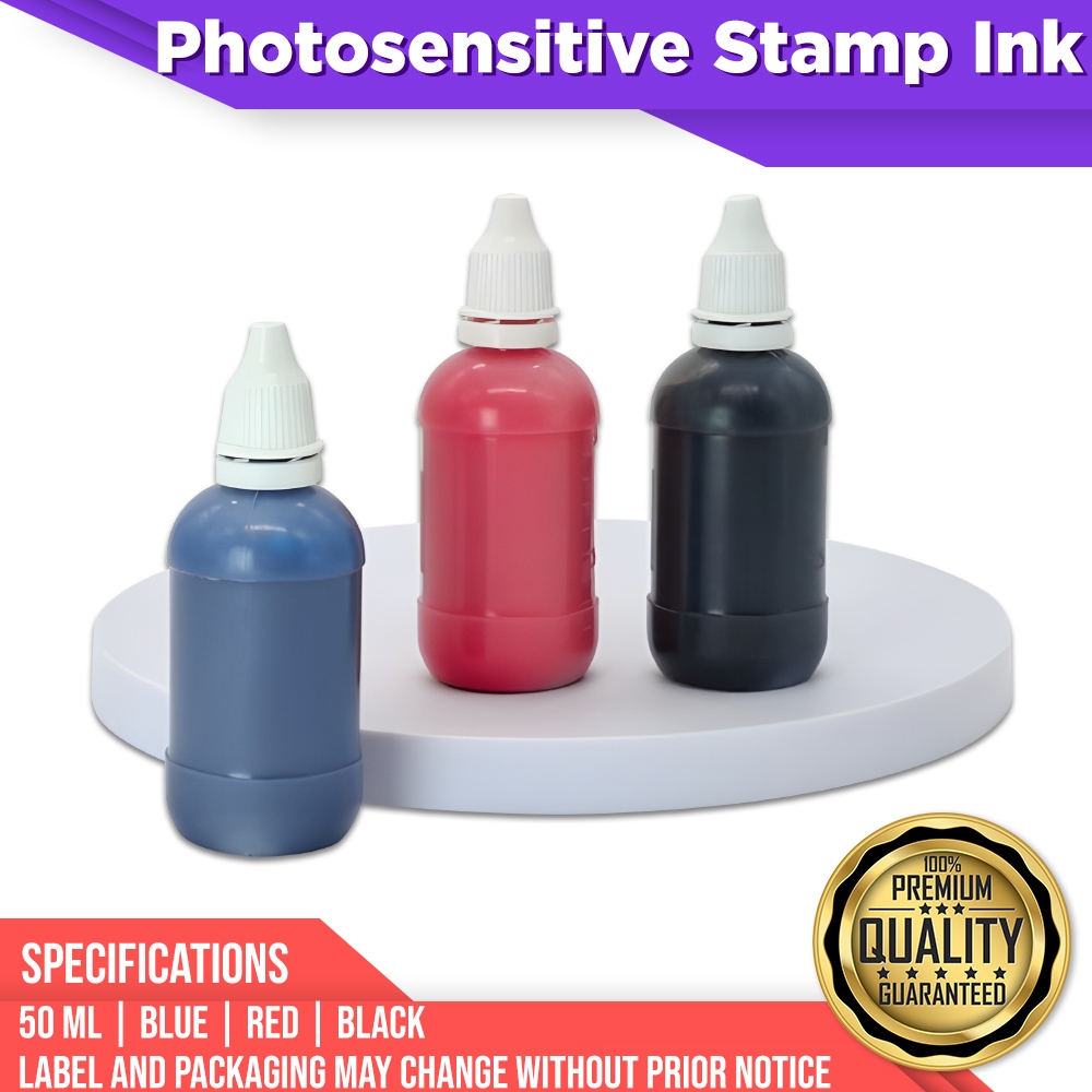 Photosensitive Stamp Ink 50ml | Shopee Philippines