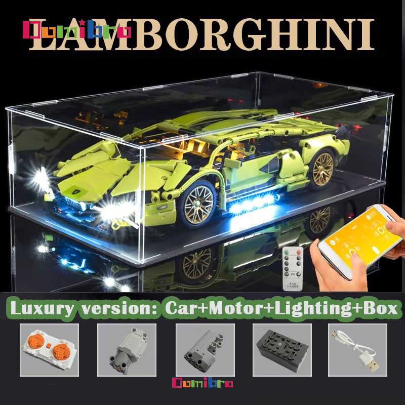 1：14 Size Lamborghini Building Blocks Set Remote Control Racing Car ...