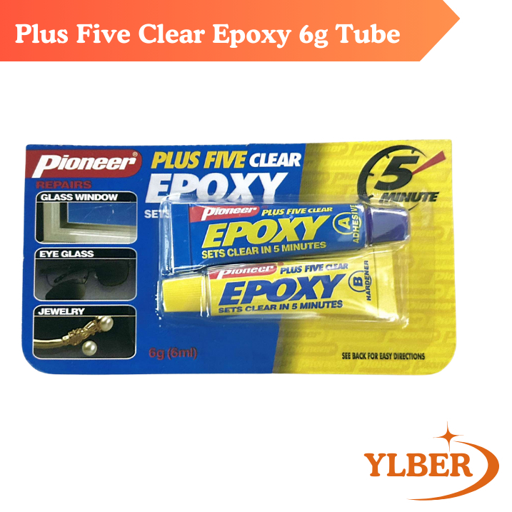 Pioneer Plus Five Clear Epoxy 6g | Shopee Philippines