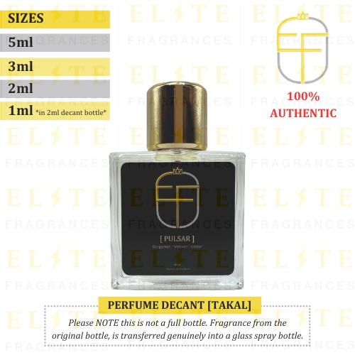 DECANT Elite Fragrances PULSAR ExDP (inspired by PDM Perseus) | Shopee ...