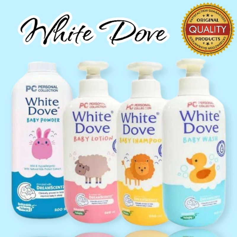 Personal Collection White Dove Baby Powder/Shampoo/Wash/Lotion | Shopee ...