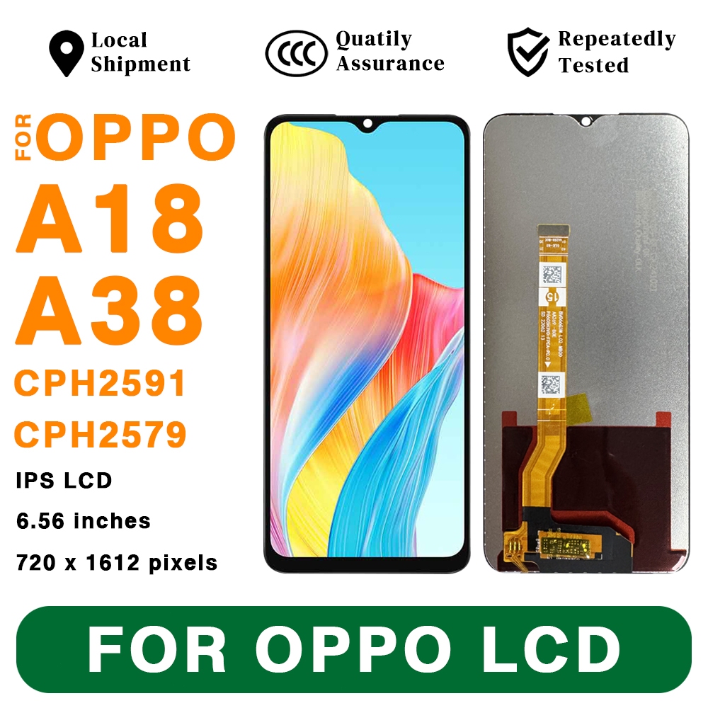for OPPO A18 A38 LCD Touch Screen Display Assembly for Replacement CPH2591 CPH2579 | Shopee ...