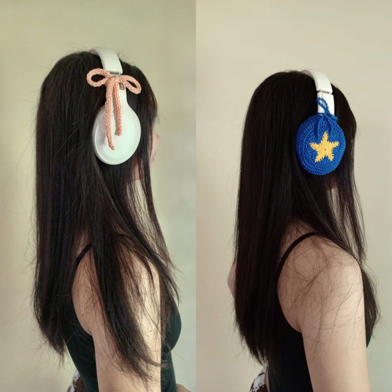 Customized Crochet Headphones Cover/Accessories | Shopee Philippines