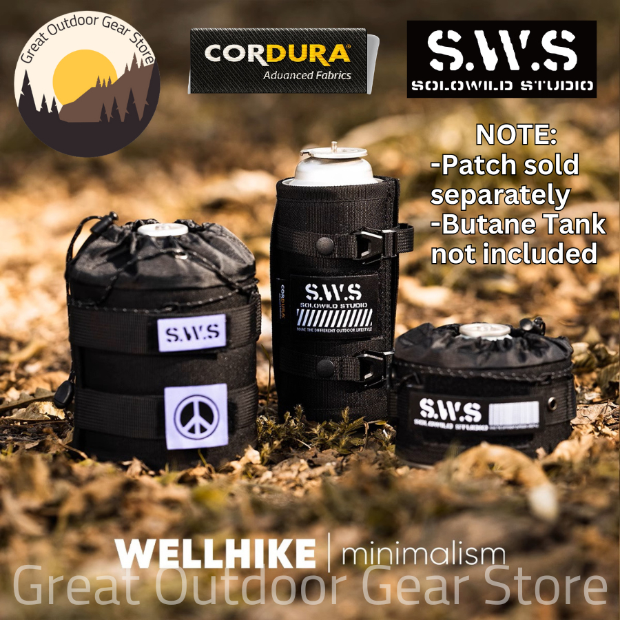 WELLHIKE Outdoor Camping SWS Gas Tank Protective Cover Tactical Butane ...