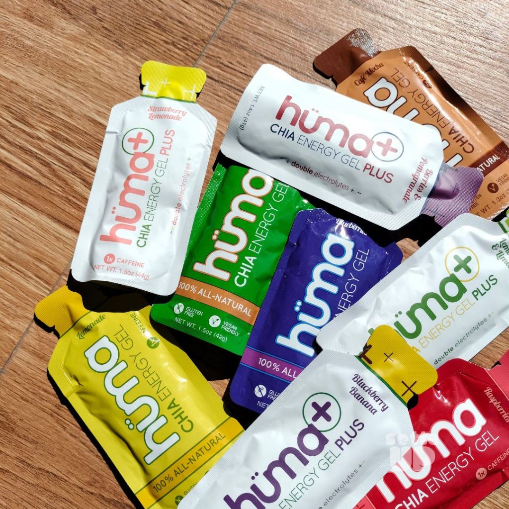Huma CHIA ENERGY GEL | NET WT. 1.3oz (36g) - Huma CHIA ENERGY GEL PLUS ...