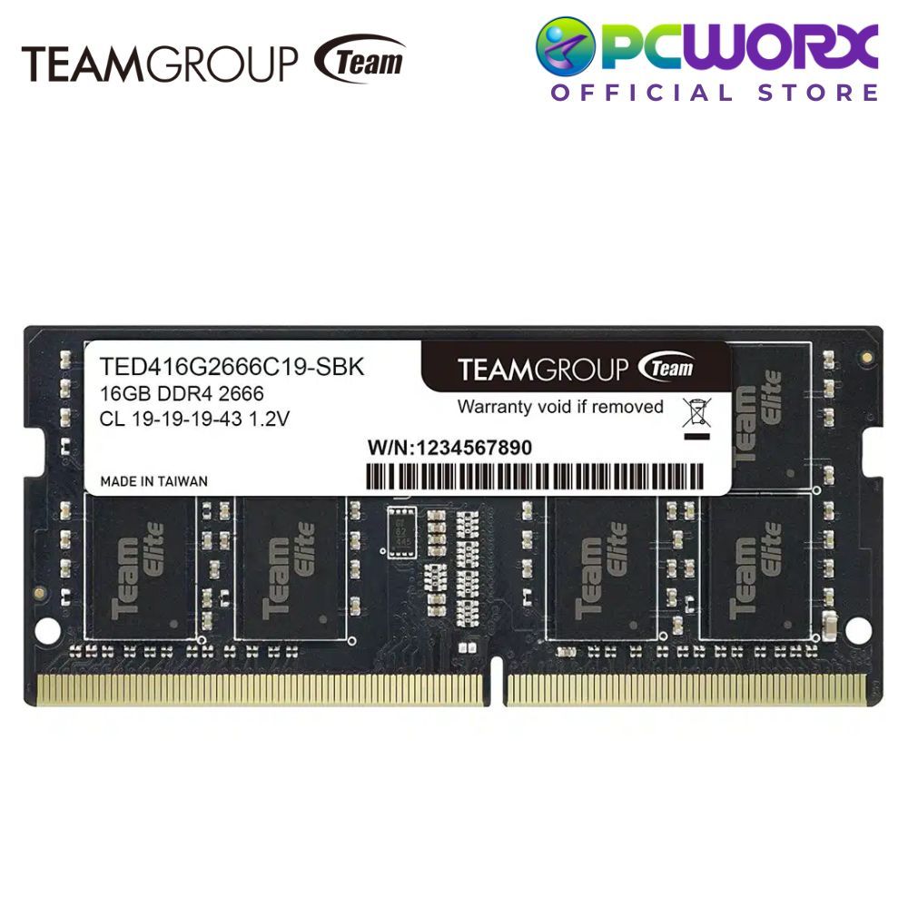 TEAM GROUP ELITE SO-DIMM 8GB | 16GB RAM 3200Mhz DDR4 CL22 ELITE DDR4 LAPTOP MEMORY | Shopee ...
