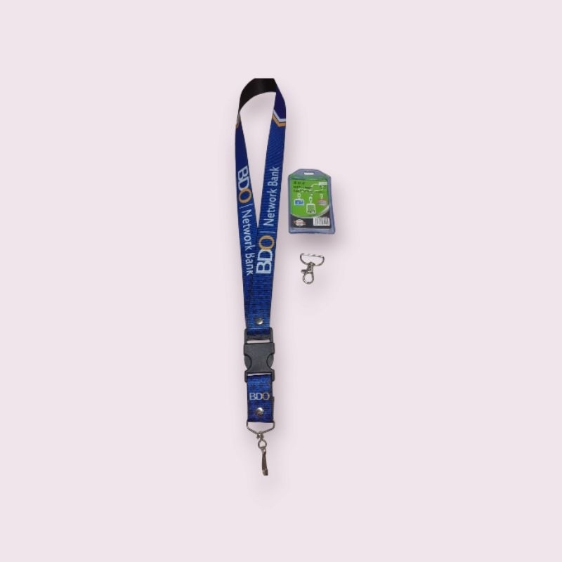 BDO NETWORK BANK ID LACE LANYARD/OLD | Shopee Philippines