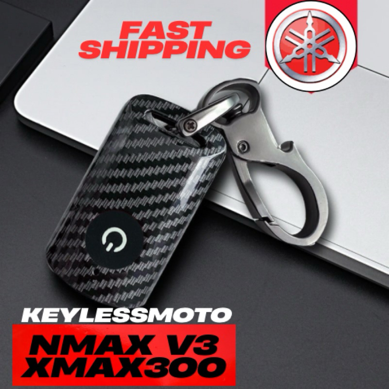 Yamaha Nmax V3 Turbo Techmax, Xmax300 Remote Key Cover Carbon Lodi ...